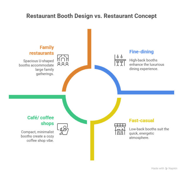 Popular Restaurant Booth Design Ideas for Modern Restaurants
