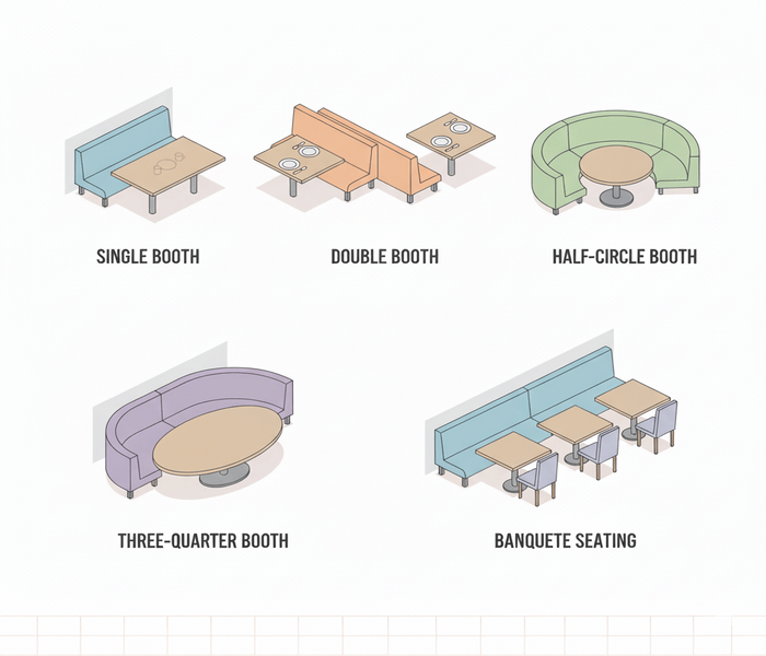 A Rich History Of Restaurant Booths: Evolution & Experience