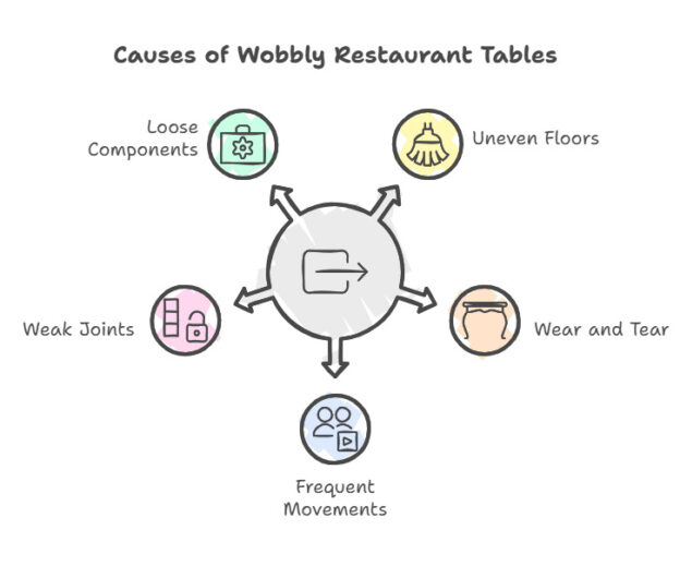 How to Fix a Wobbly Table: A Guide for Restaurant Owners